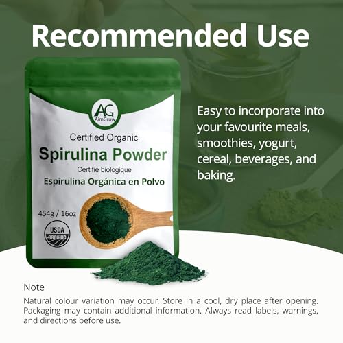 sustainable spirulina sourced from Canada