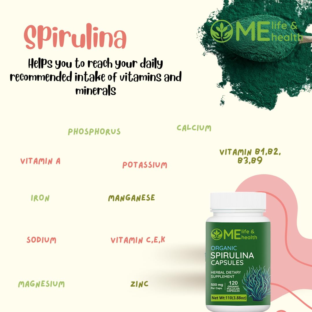 sustainable spirulina sourced from nature
