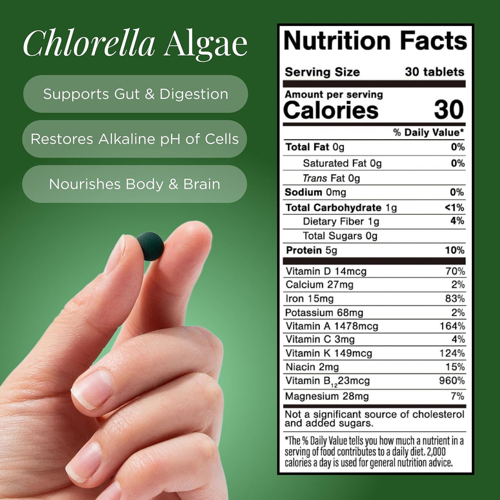 sustainable superfood chlorella