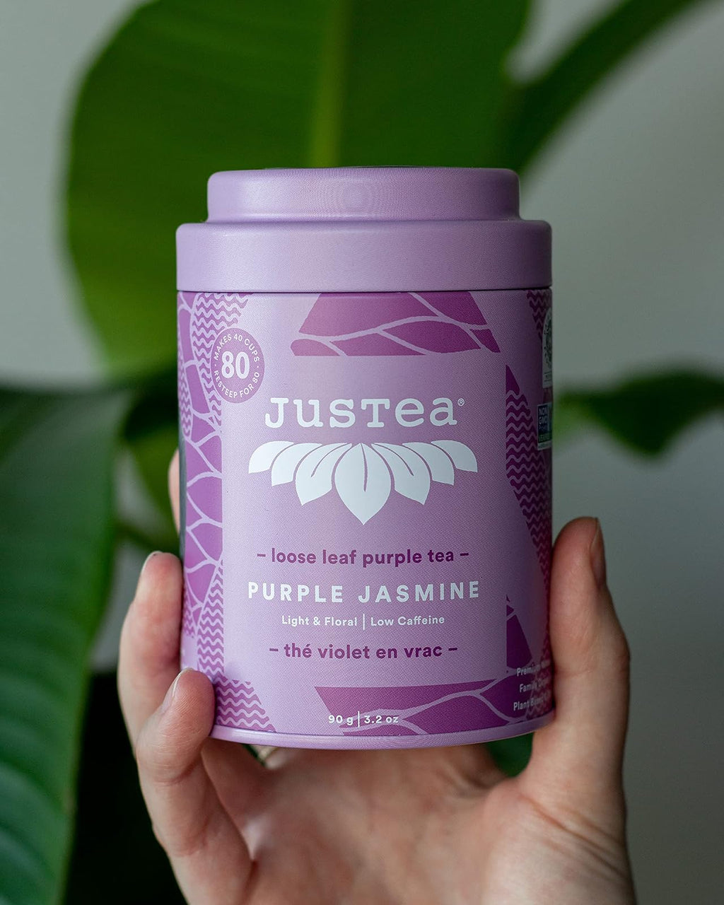 sustainable tea with spoon