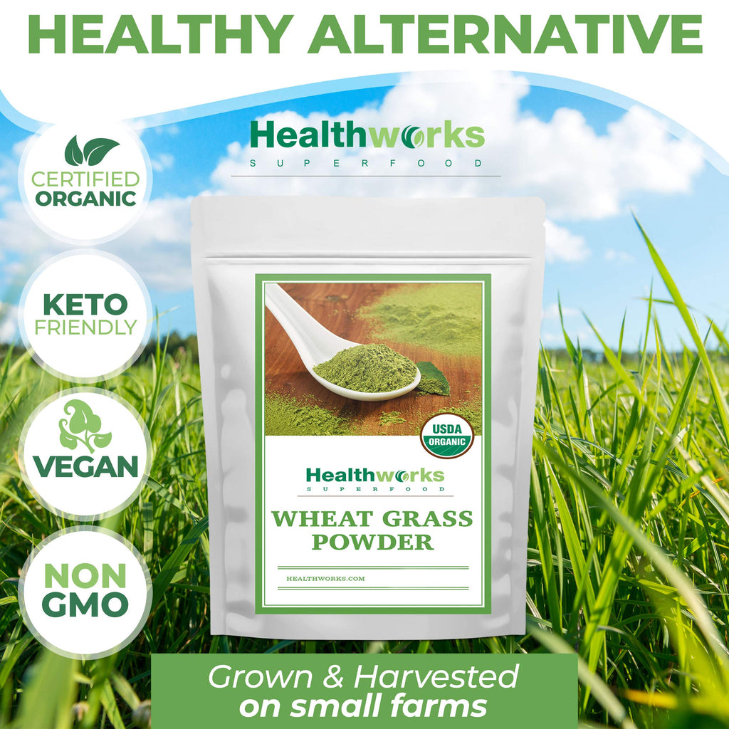 sustainable wheatgrass powder for eco-conscious