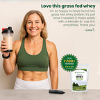 sustainable whey protein from grass-fed cows