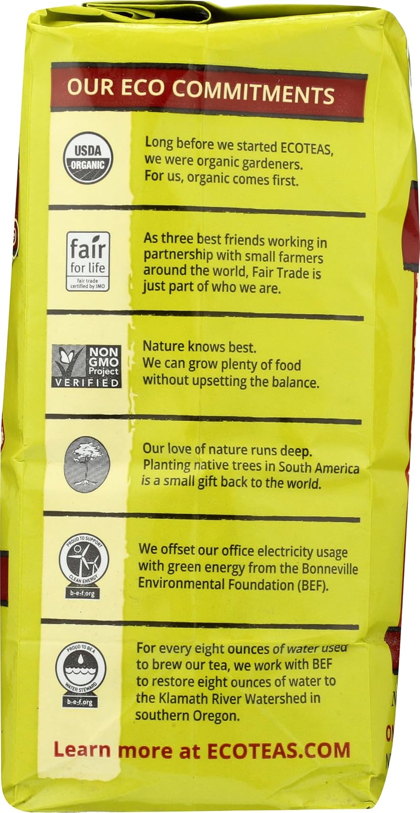Sustainable yerba mate from Eco Teas