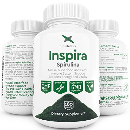 sustainably grown spirulina from California