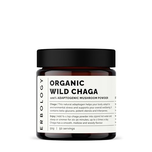 sustainably harvested chaga mushrooms from Finland