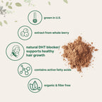 sustainably sourced saw palmetto powder