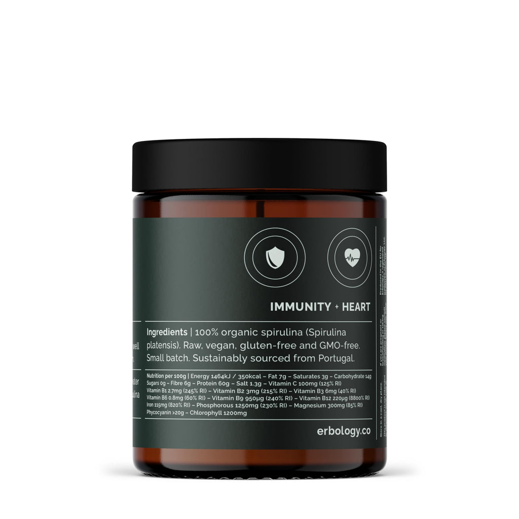 sustainably sourced spirulina from Portugal