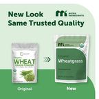 Sustainably US grown wheatgrass supplement