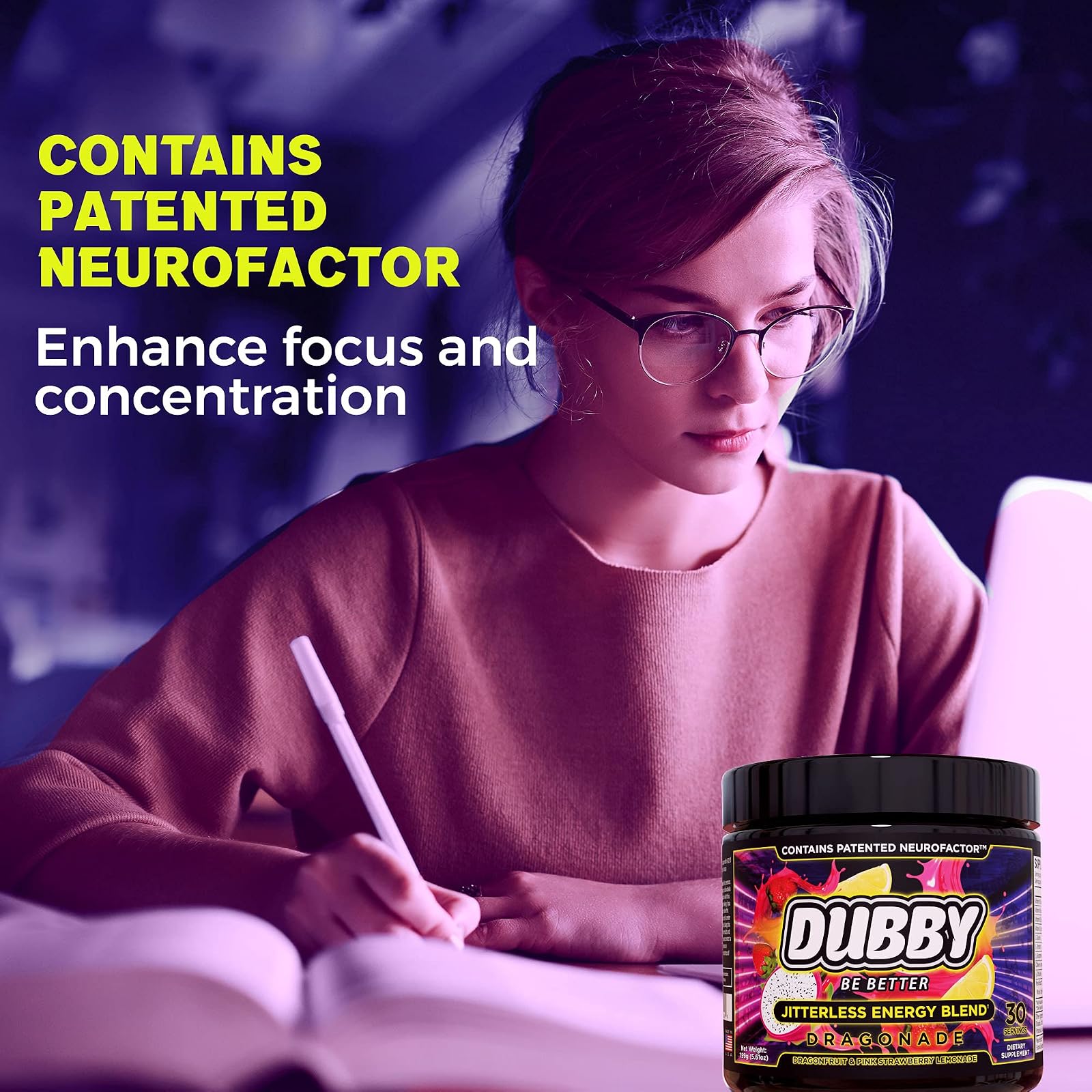 sustained energy for gaming sessions