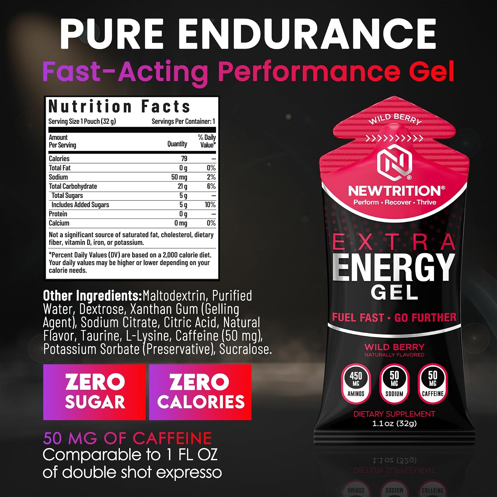 sustained energy gel for sports