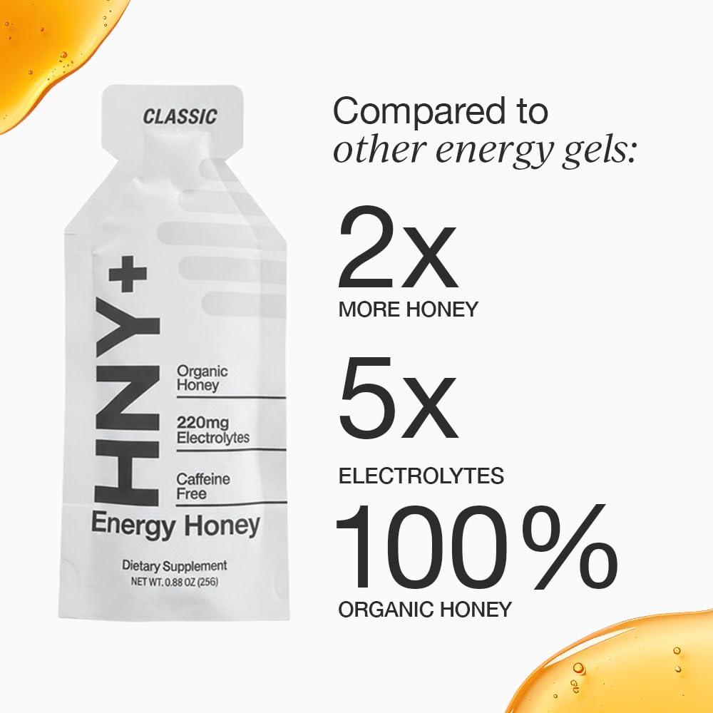 sustained energy with honey gel