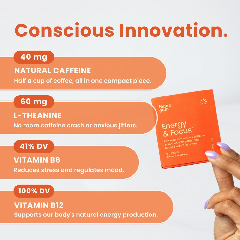 sustained energy with NeuroGum