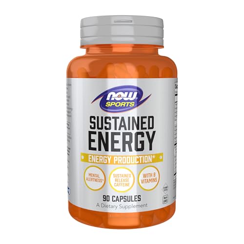 sustained release caffeine energy boost