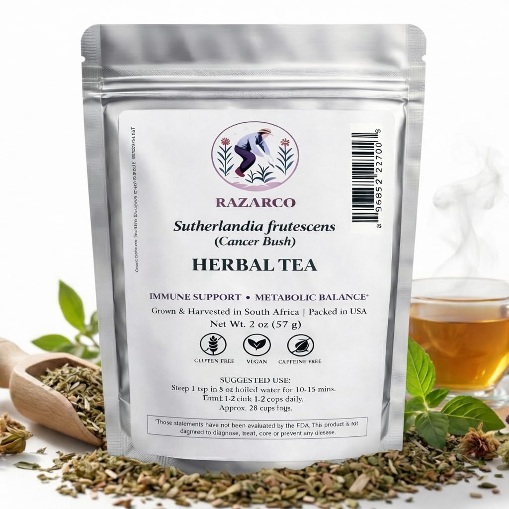 Sutherlandia herbal tea for relaxation