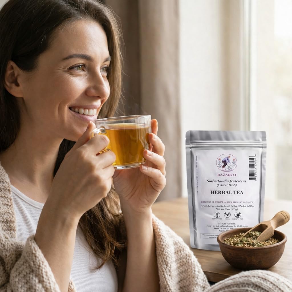Sutherlandia herbal tea for wellness