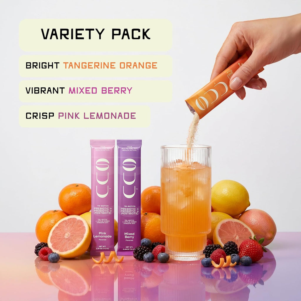 SUU gut health drink with probiotics