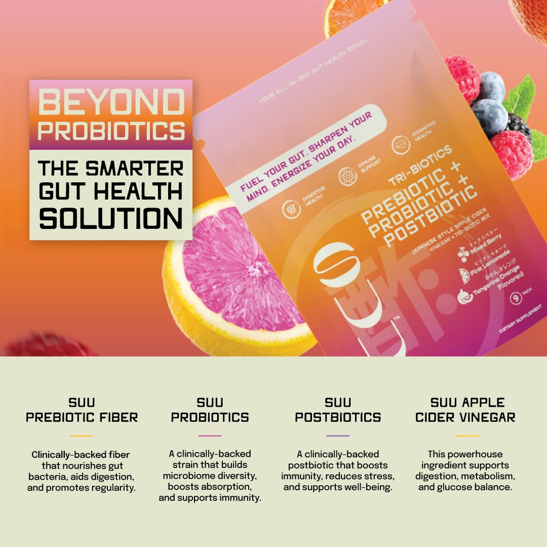 SUU postbiotic drink for immunity