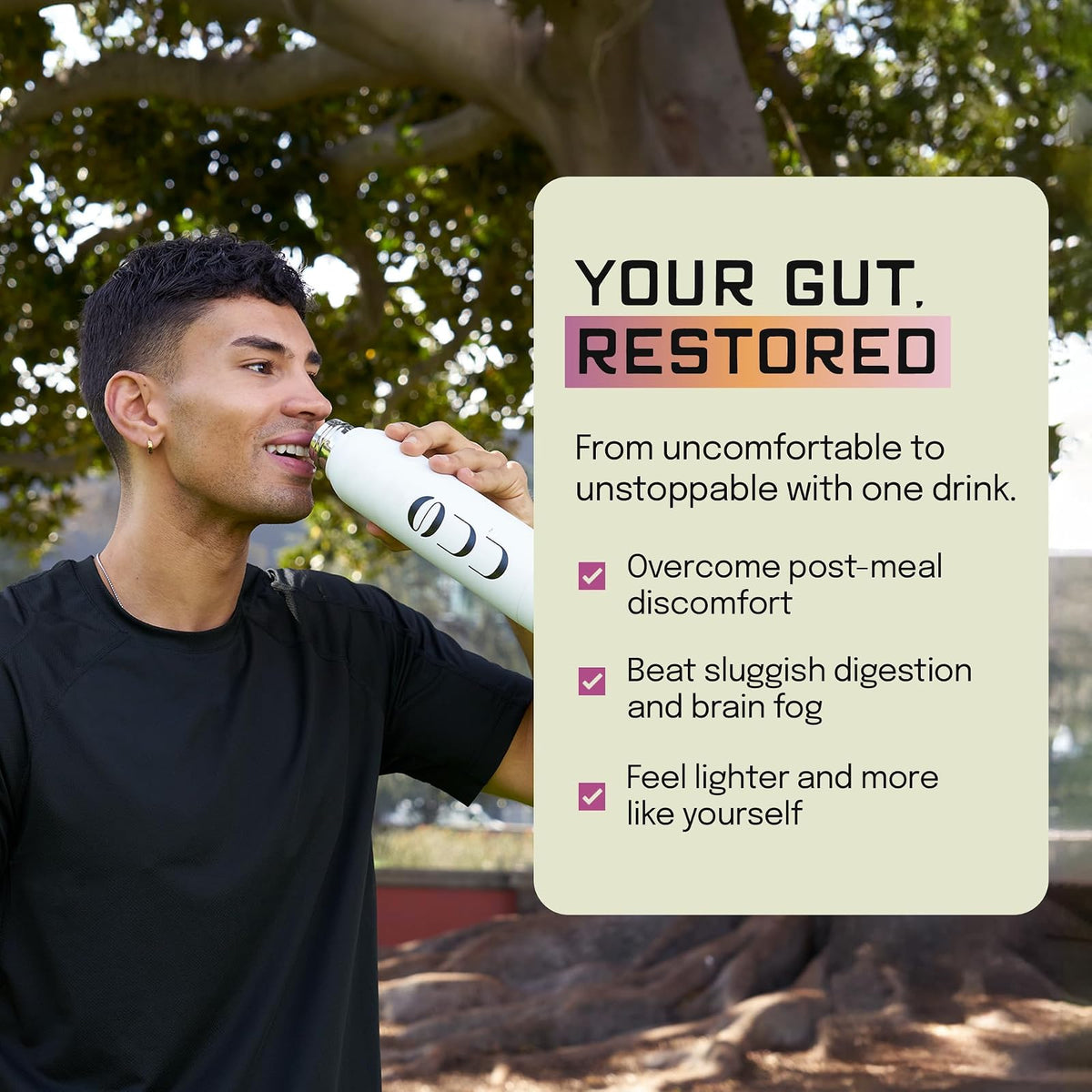 SUU prebiotic drink for digestive support