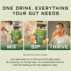 SUU probiotic drink with tangerine flavour