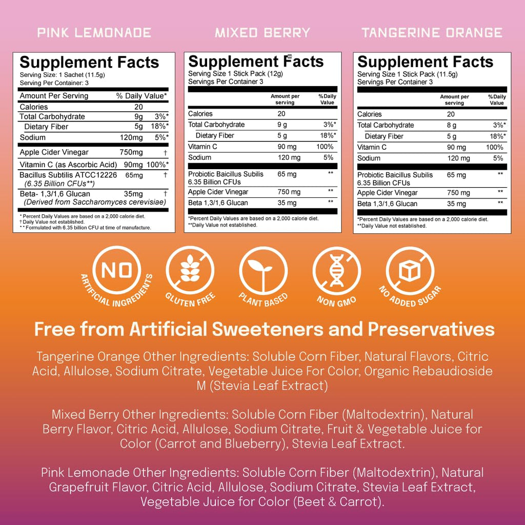 SUU refreshing prebiotic beverage option