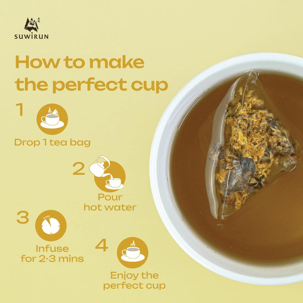 Suwirun herbal tea for immune support