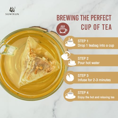 Suwirun herbal tea for relaxation