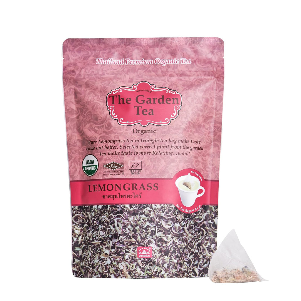 Suwirun organic lemongrass tea bags