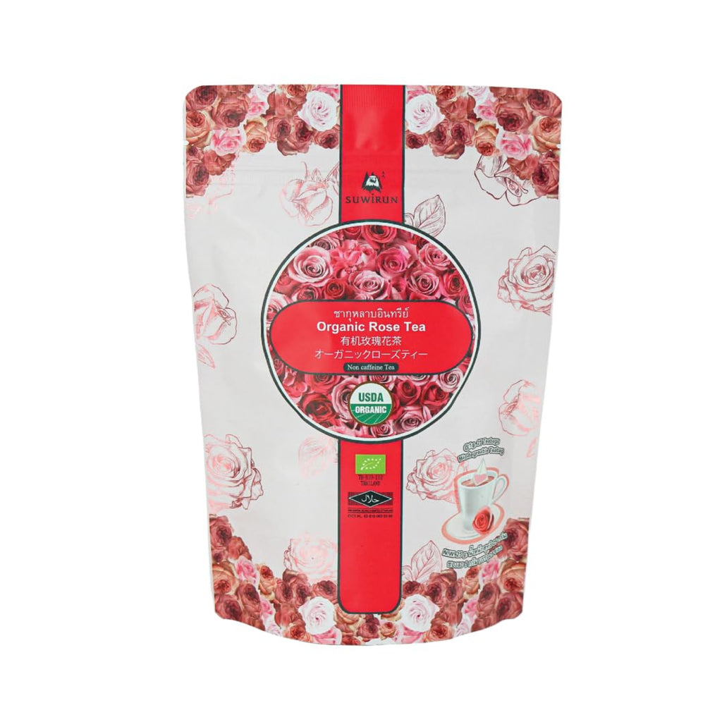 Suwirun organic rose tea bags