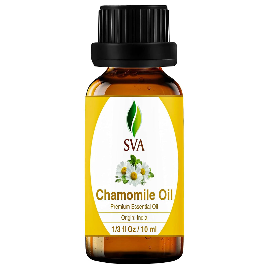 SVA chamomile essential oil benefits