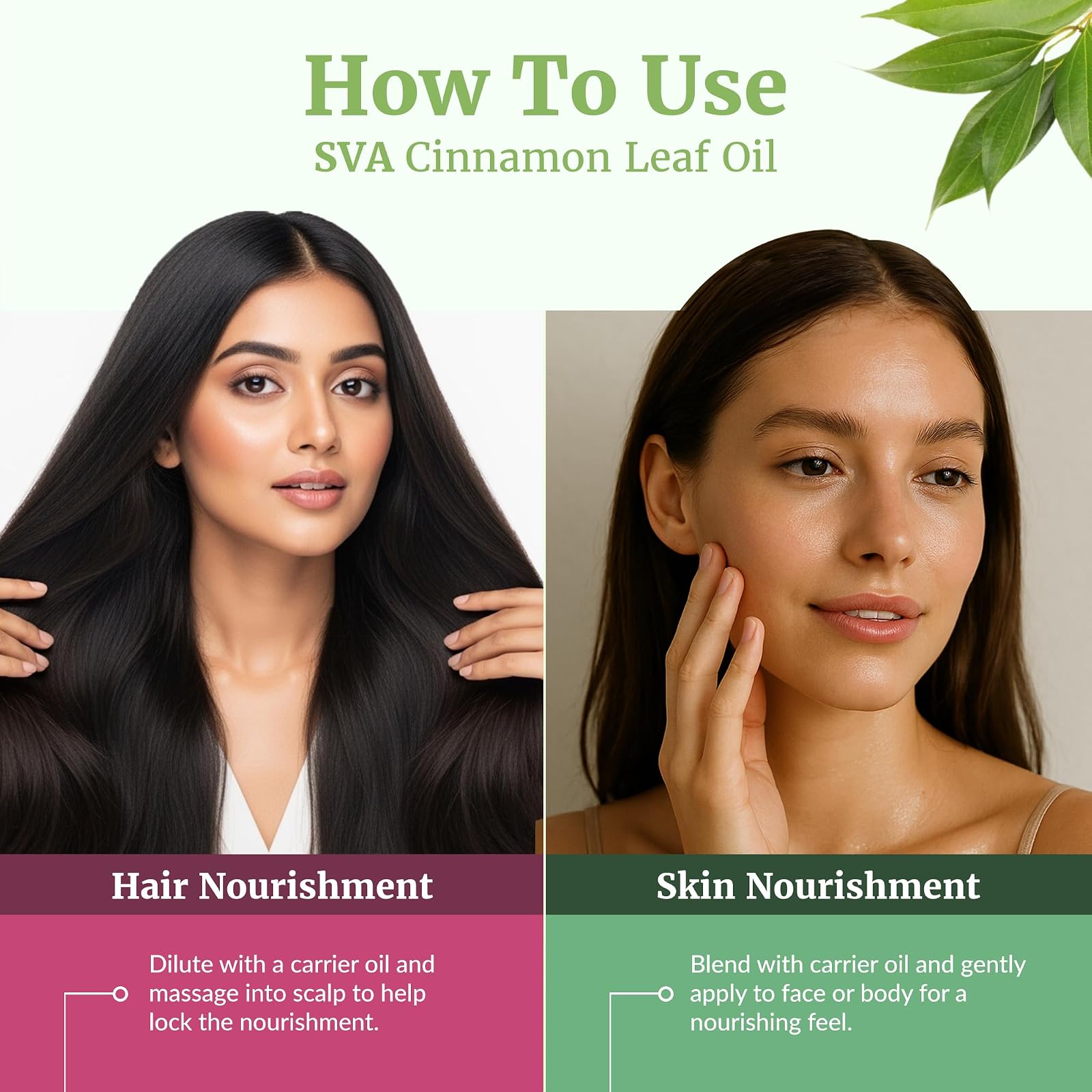 SVA essential oil for aromatherapy