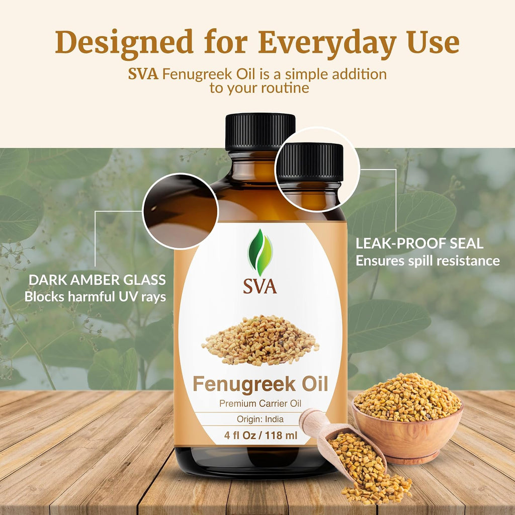 SVA Fenugreek oil for massage