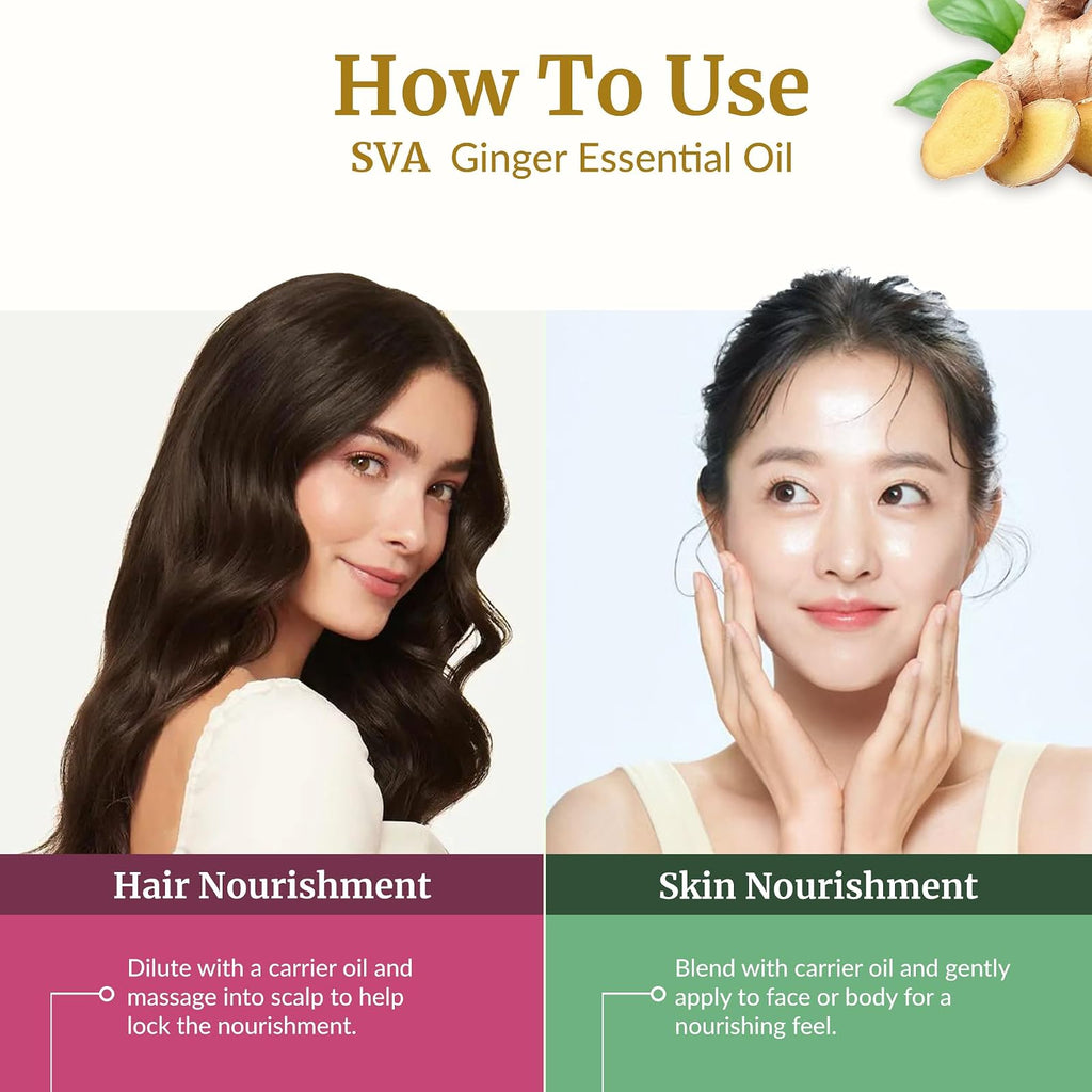 SVA ginger essential oil for tea