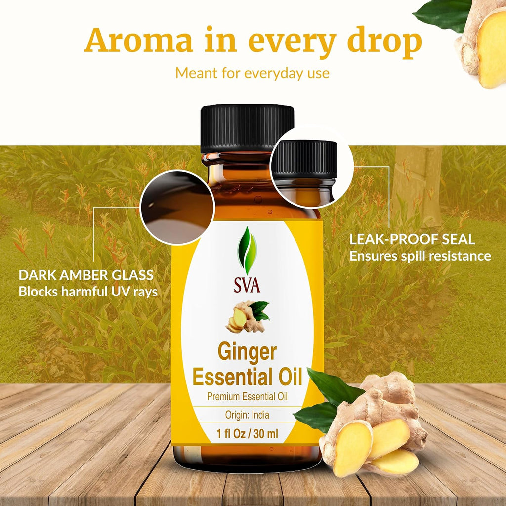 SVA ginger oil for aromatherapy