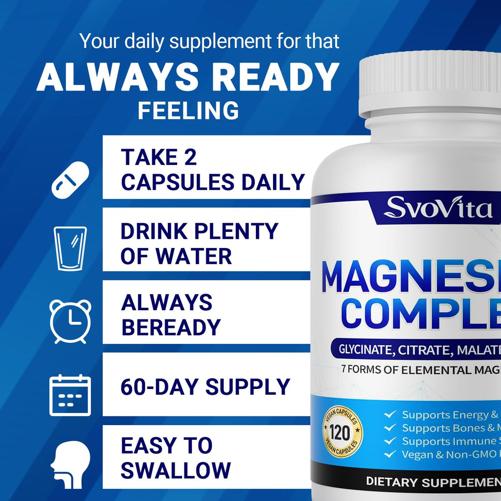 Svovita magnesium for overall wellness