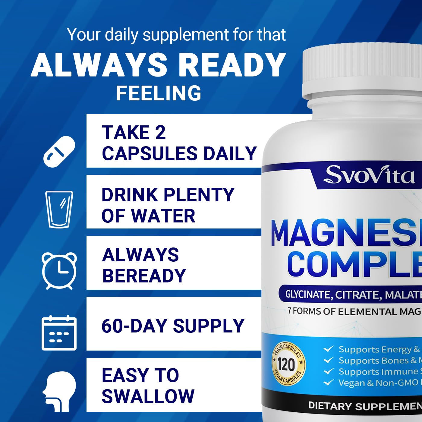 Svovita magnesium for overall wellness