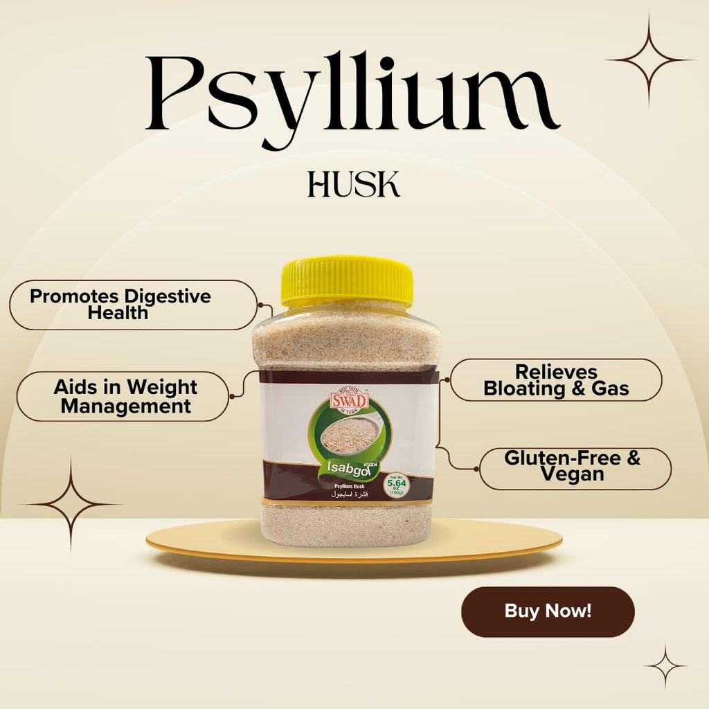 Swad Isabgol psyllium husk for gut health