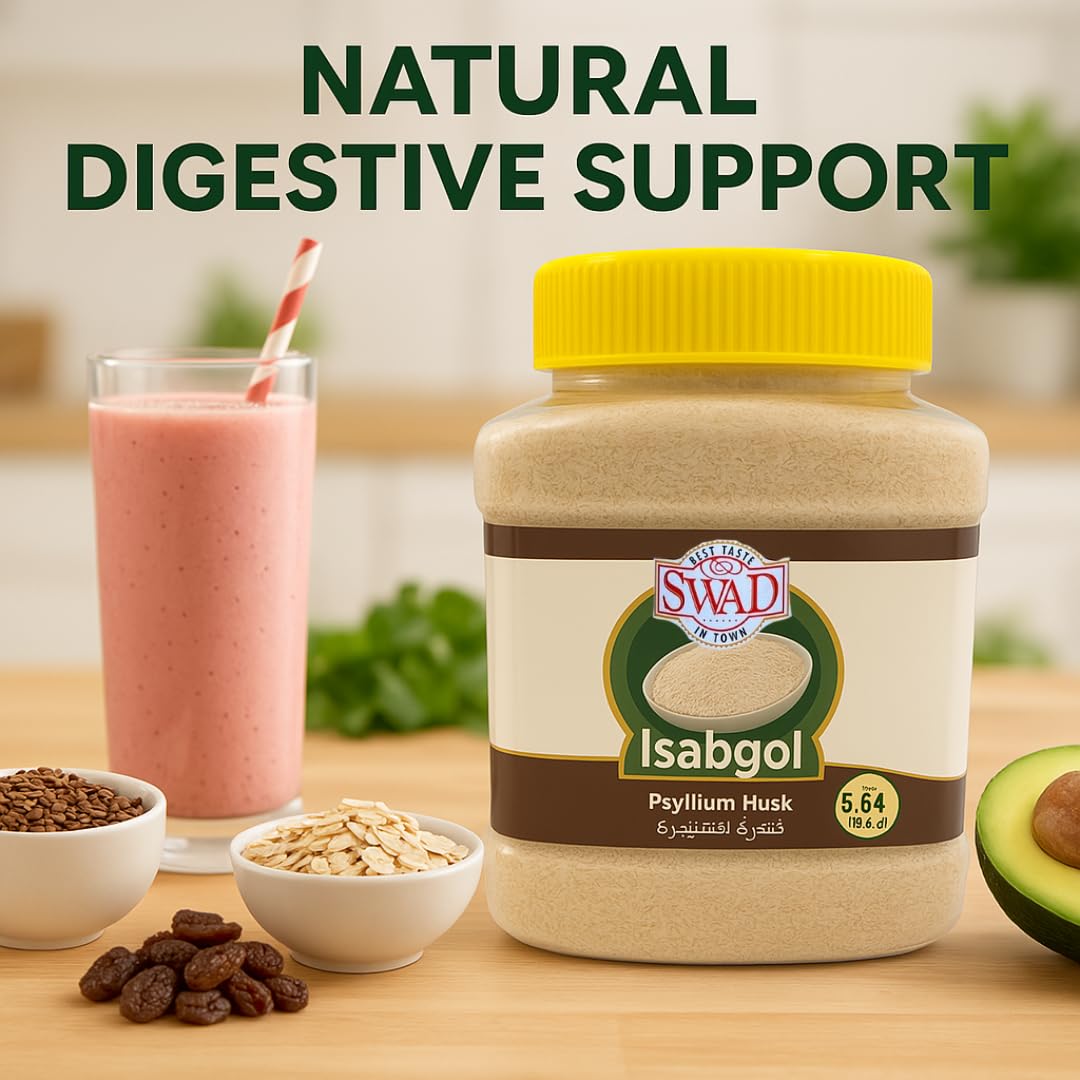 Swad Isabgol psyllium husk gluten-free source