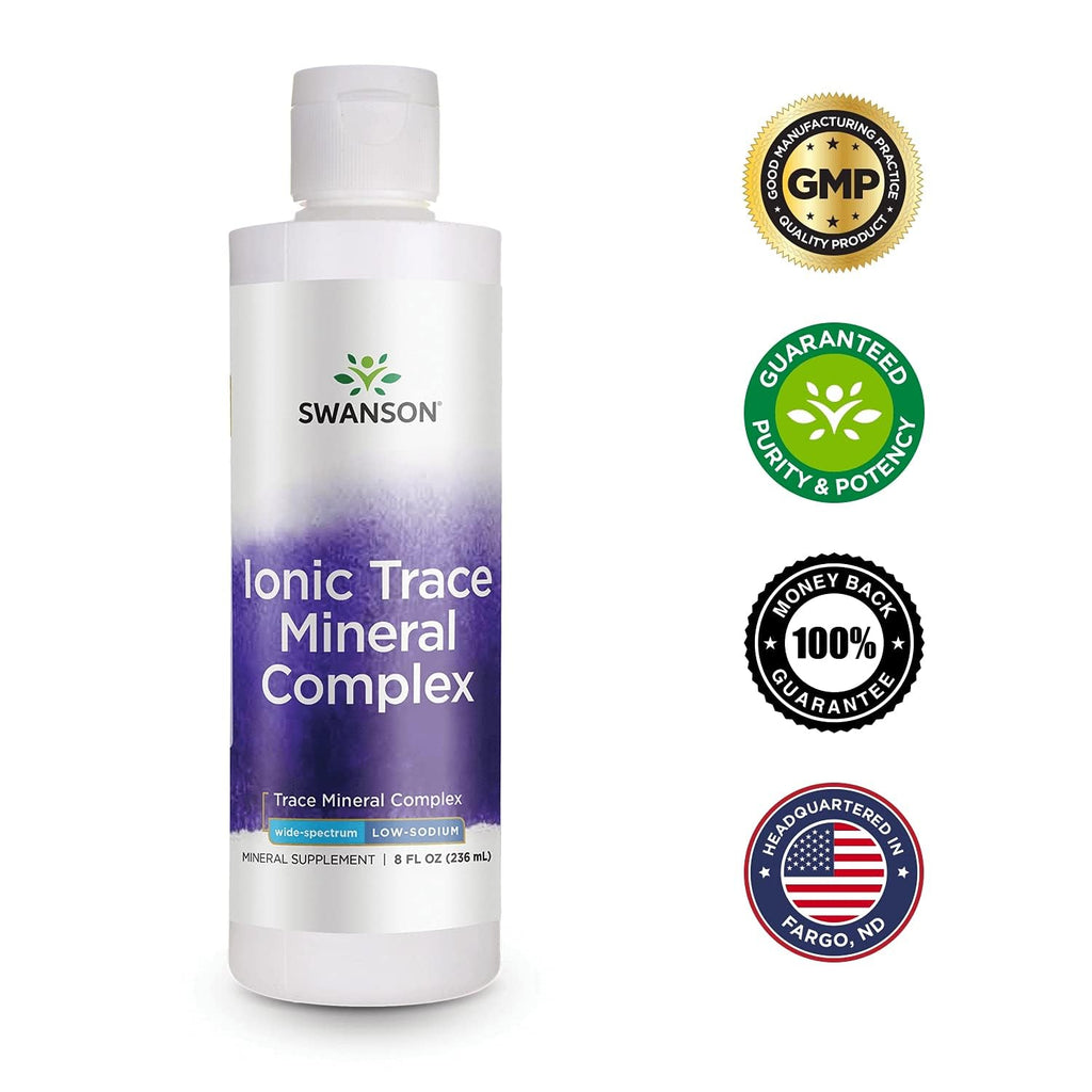 Swanson 3 pack trace mineral drops