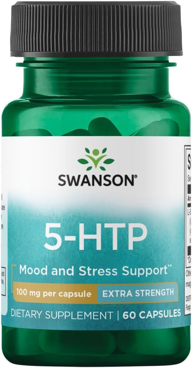 Swanson 5-HTP mood support capsules