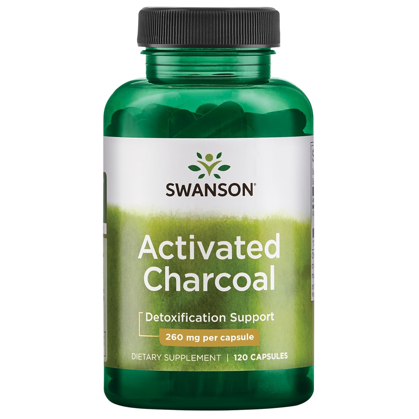 Swanson activated charcoal digestive support