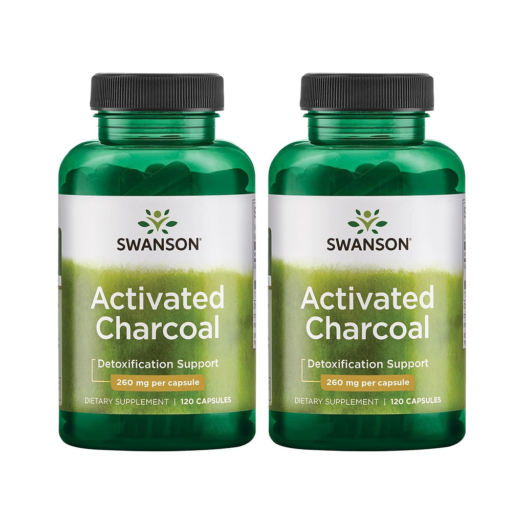 Swanson activated charcoal digestive support