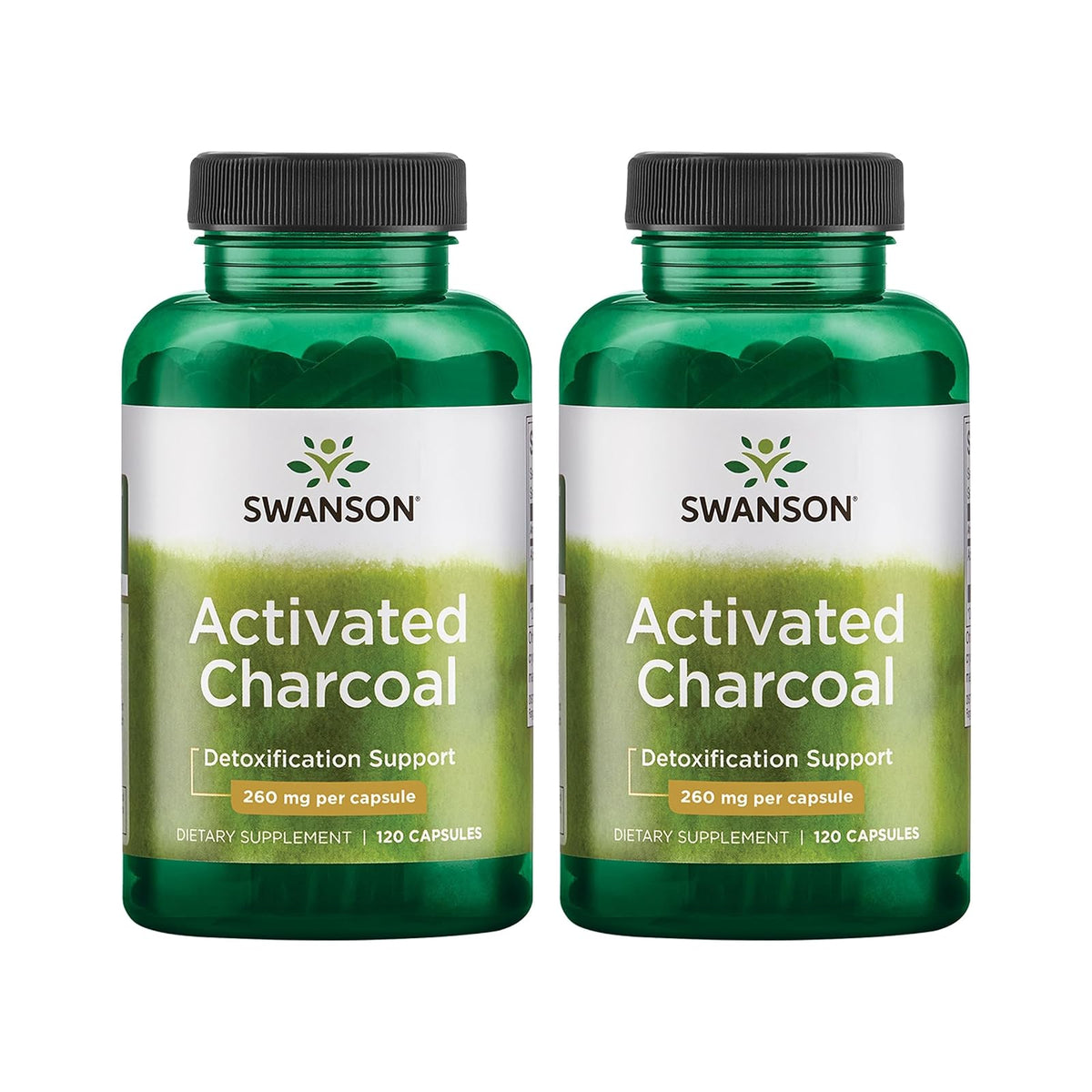 Swanson activated charcoal digestive support