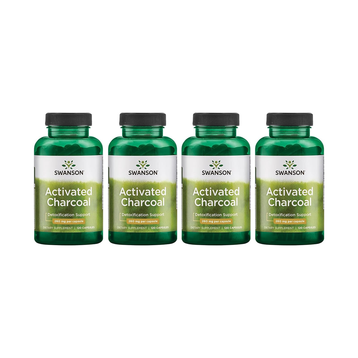 Swanson activated charcoal digestive support