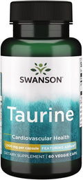 Swanson AjiPure Taurine 1000 mg capsules