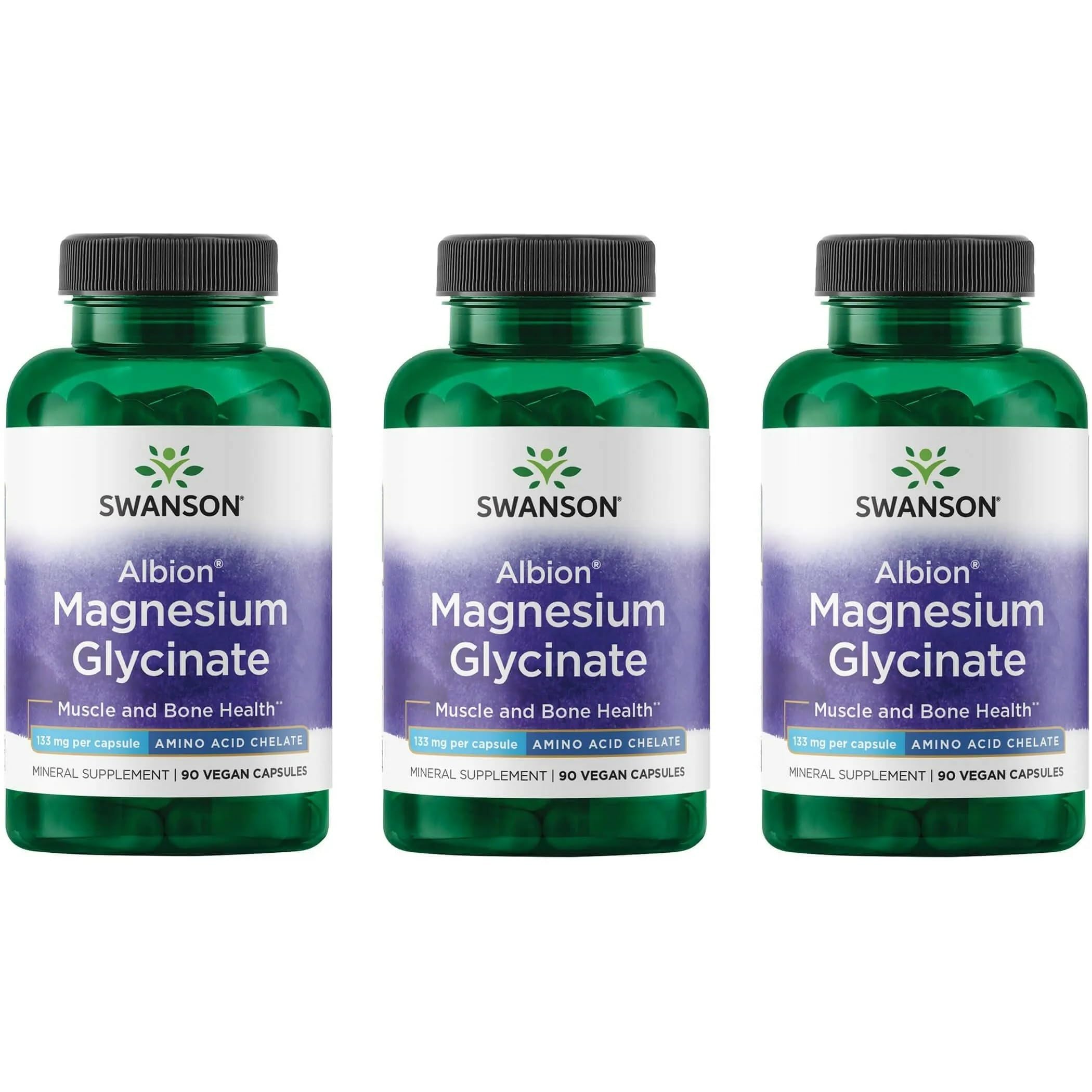Swanson Albion magnesium glycinate supplement