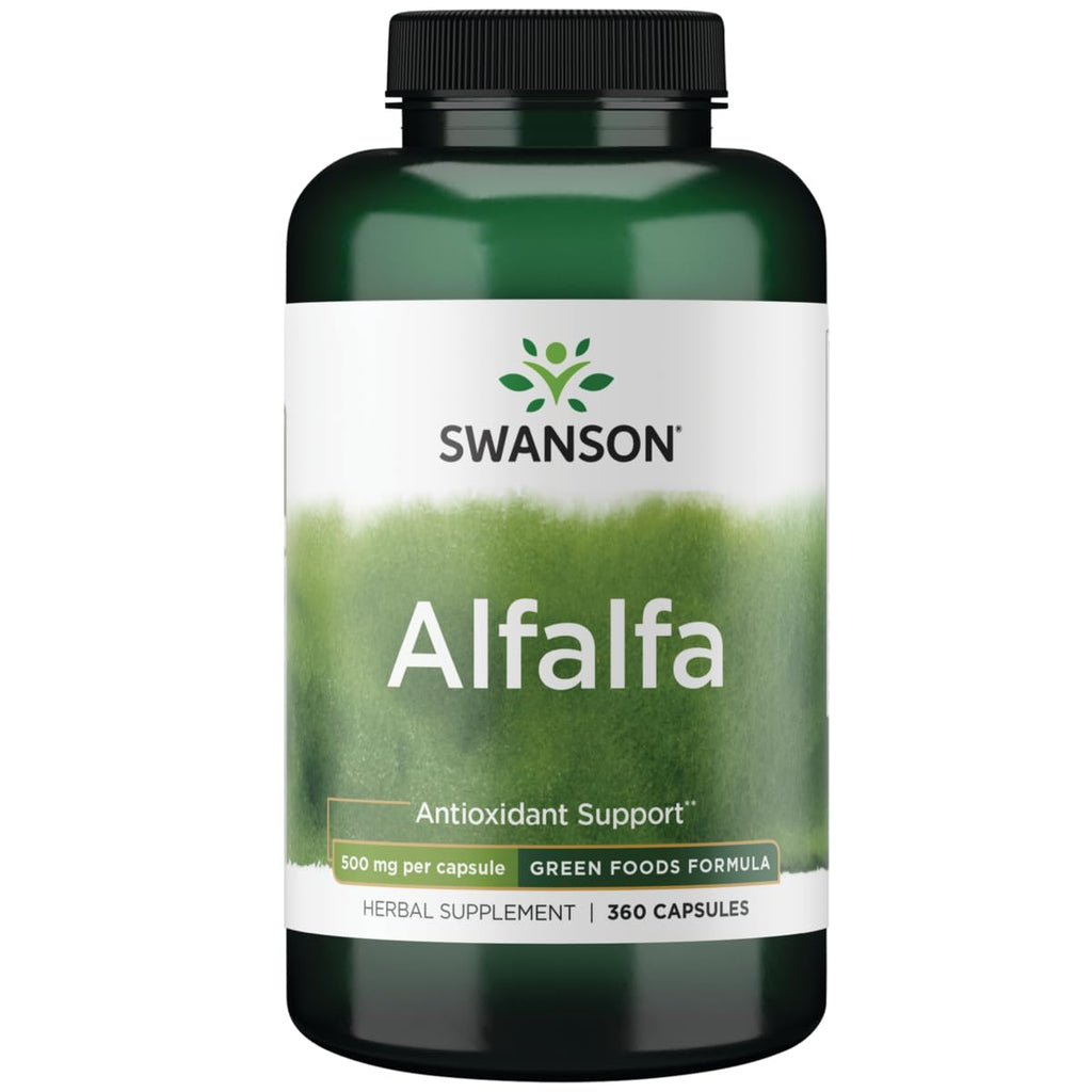 Swanson Alfalfa capsules for digestion