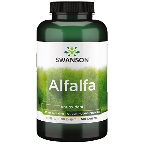 Swanson alfalfa tablets for vitality