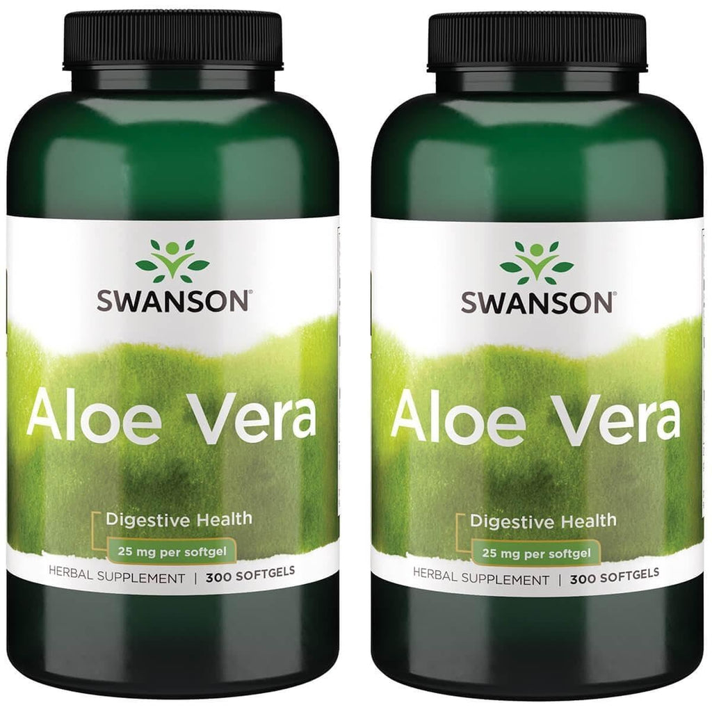 Swanson Aloe Vera softgels for digestion