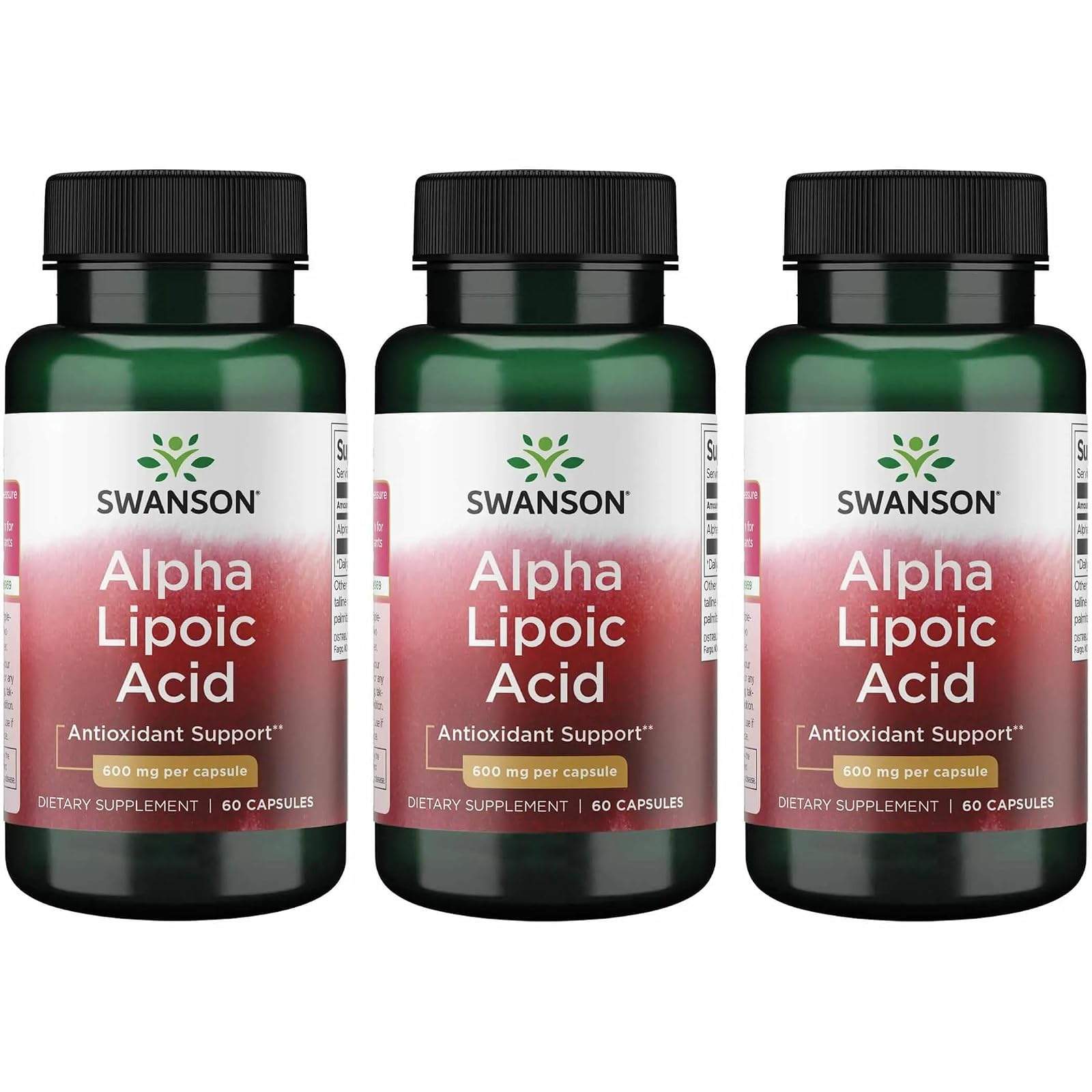 Swanson alpha lipoic acid capsules