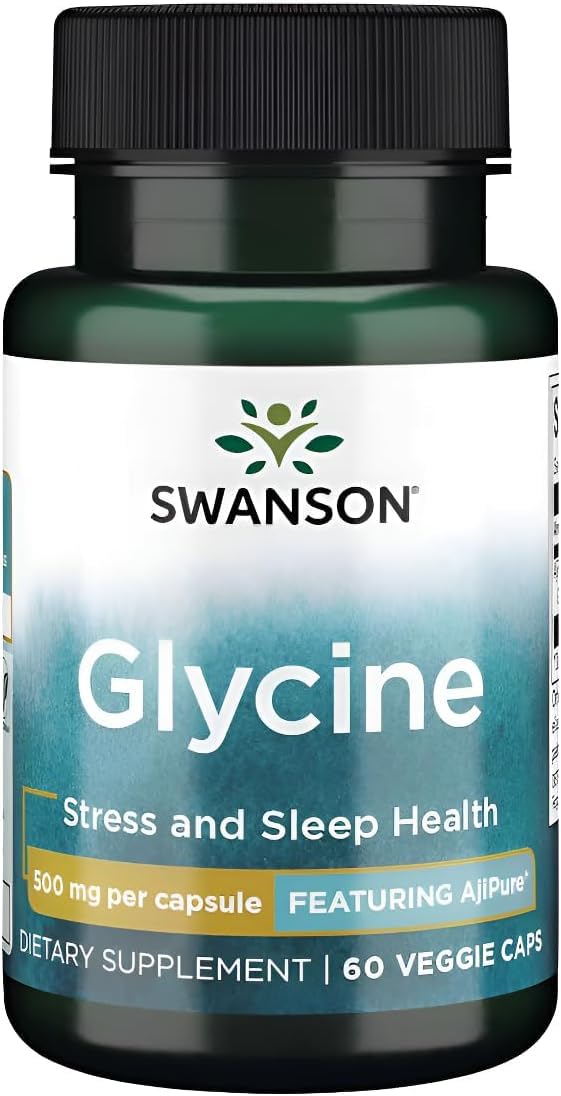 Swanson Amino Acid Glycine capsules